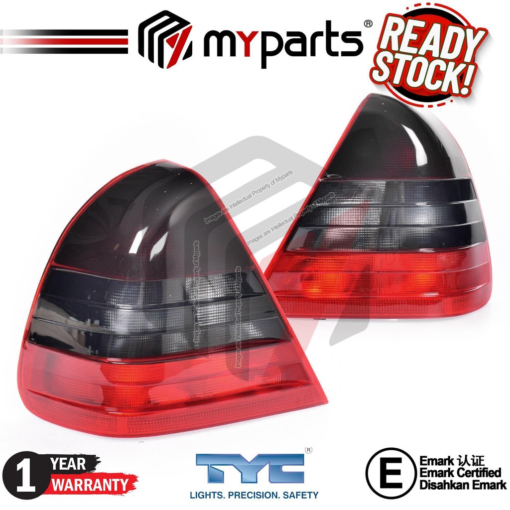 TYC Mercedes Benz C Class W202 Sedan 1997~2000 Tail Lamp Light (Tinted ...