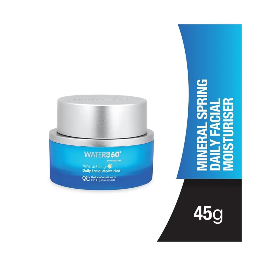 WATER360 BY WATSONS Mineral Spring Daily Facial Moisturiser 45g ...