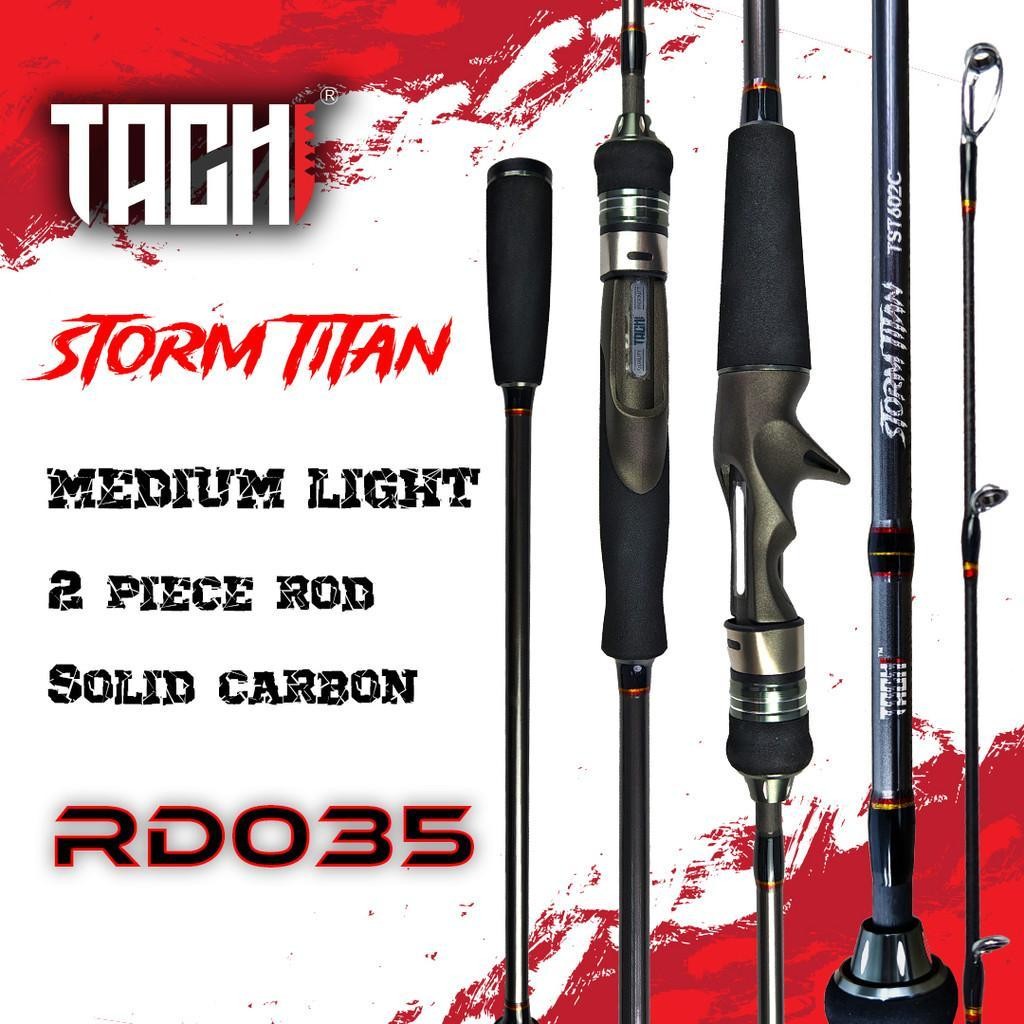New 2025 TACHI STORM TITIAN ROD Butt Joint M MH Fishing Rod Casting BC ...