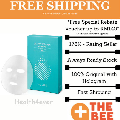 Original Nuskin Nu Skin Ultimate Mask Waterfull 8pcs (1 box) - Ready ...