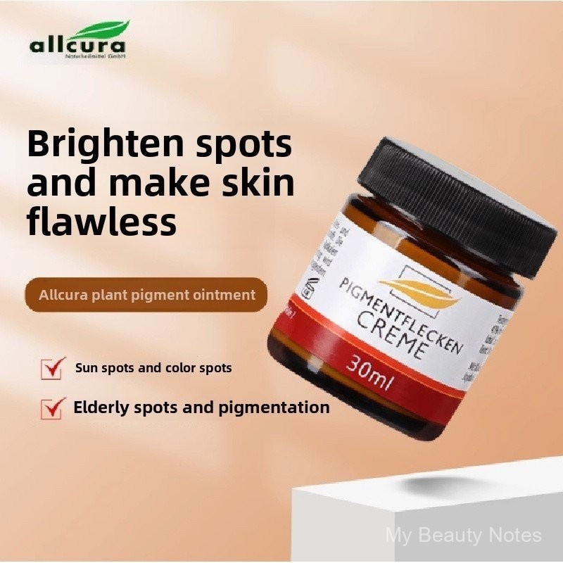 Allcura Age Pigment Spot Cream 30ml Allcura 淡斑祛斑霜 Fade Freckles And ...