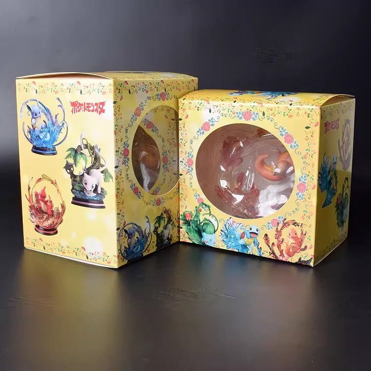 Pokemon Mystery Box Pikachu Pokémon Jenny Turtle Ornaments Figure Doll ...