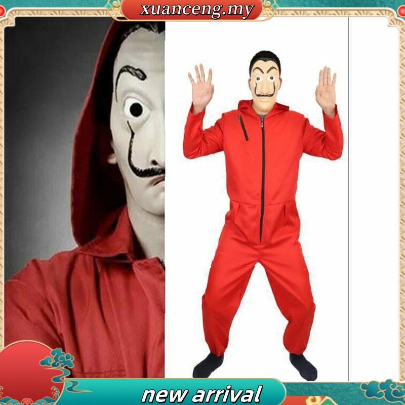Money Salvador Dali Heist The House Of Paper La Casa De Papel COSTUME ...