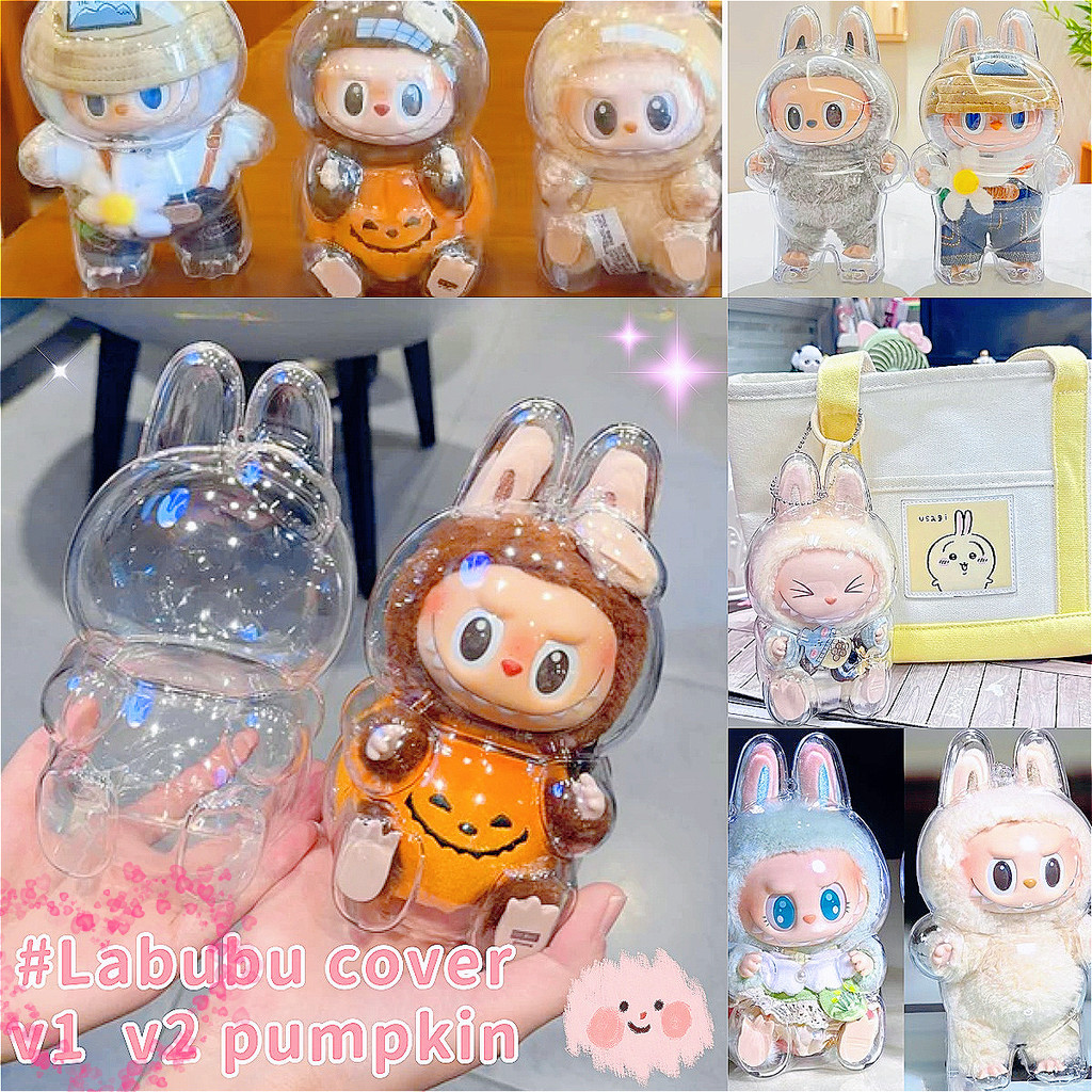 Labubu Cover Labubu Case Labubu V1 V2 V3 Transparent Protective Shell ...