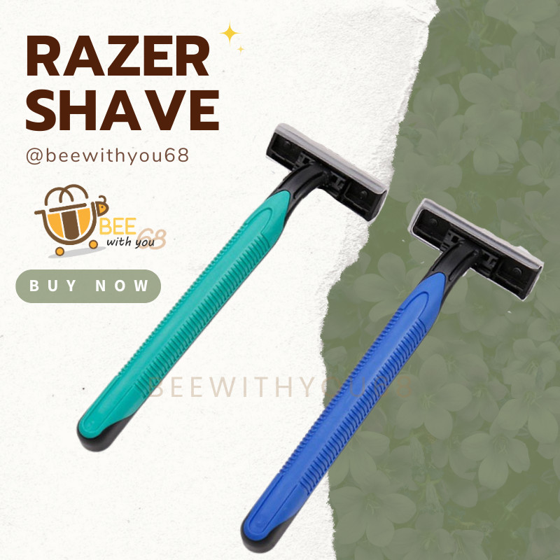 𝐌𝐚𝐥𝐚𝐲𝐬𝐢𝐚 𝐑𝐄𝐀𝐃𝐘 𝐒𝐓𝐎𝐂𝐊 Twin Blade Disposable Razor - Portable Reusable ...
