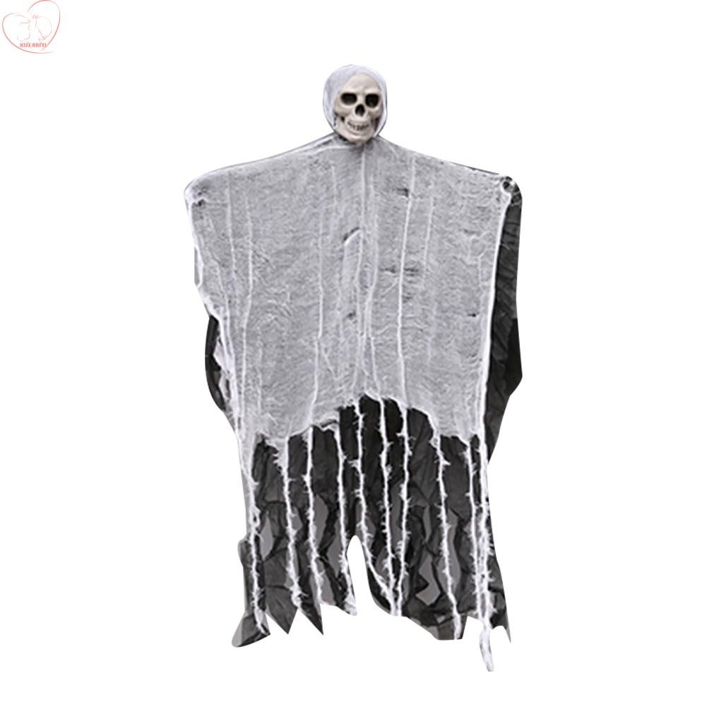 Halloween Hanging Ghost Decorations Flying Grim Reaper Scary Dementors ...