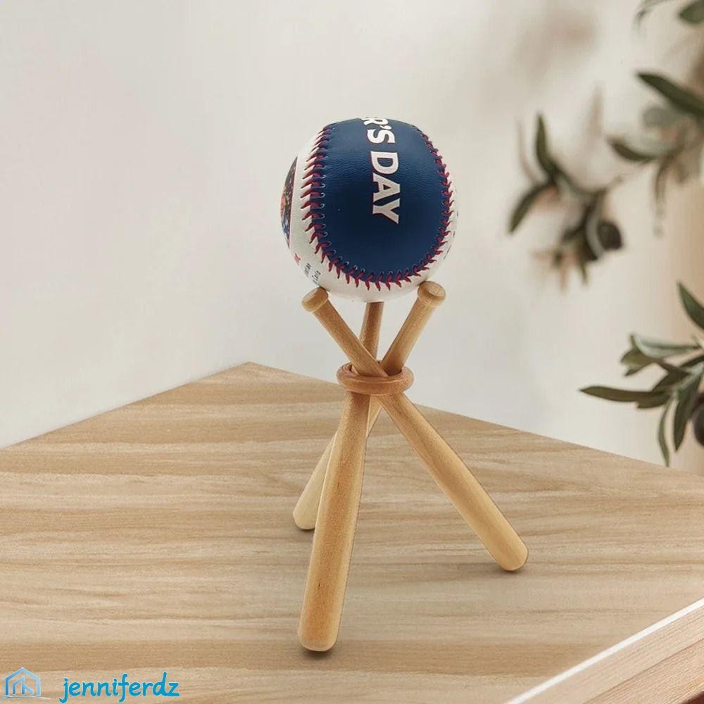JENNIFERDZ Baseball Display Stand, Bats Shape Storage Rack Baseball ...