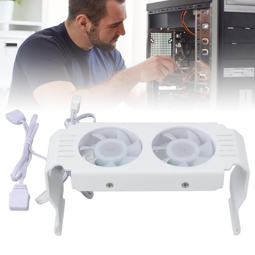 Apill ARGB DDR Memory Cooler Computer Radiator PWM Temperature Control Fan for DDR2 DDR3 DDR4 ...