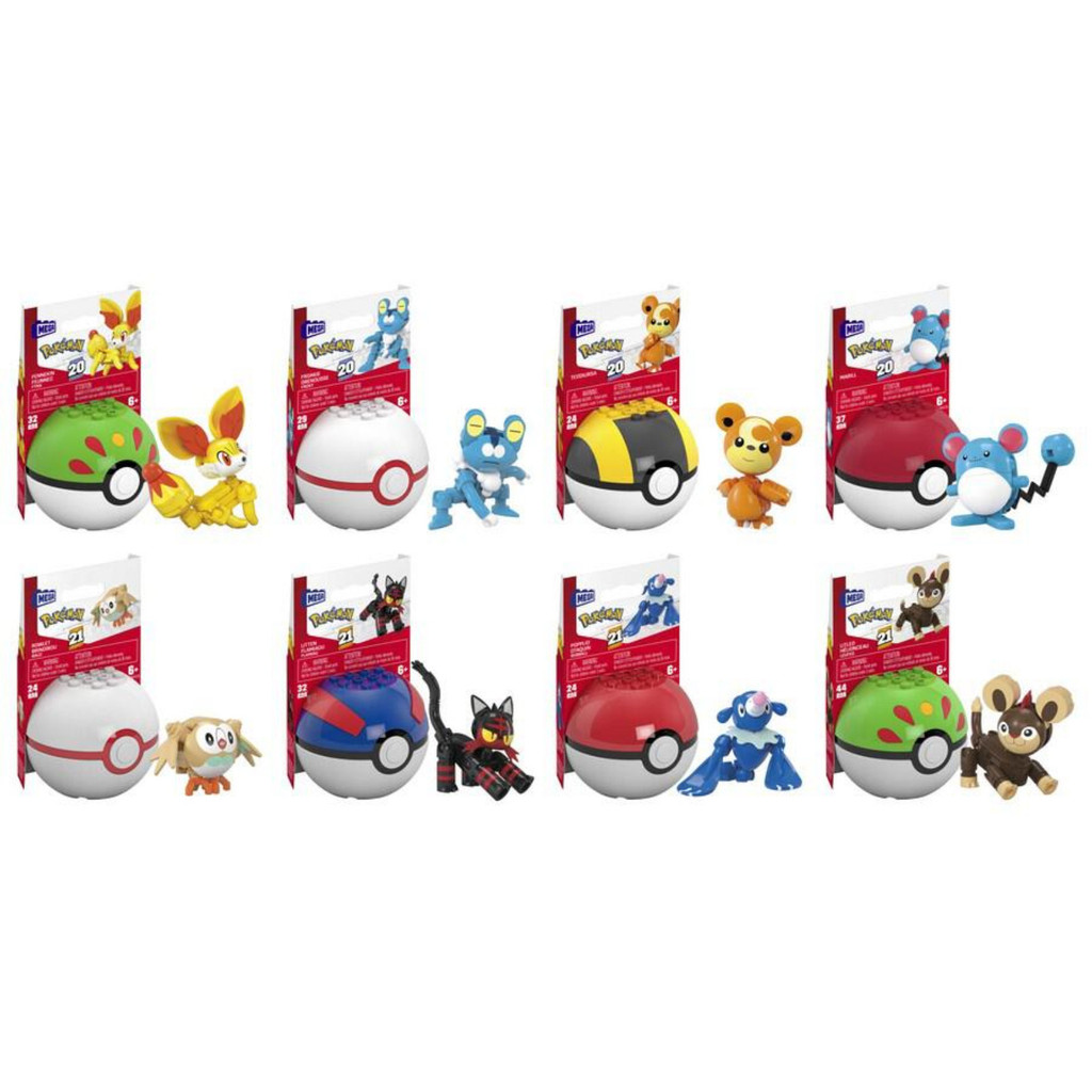 MEGA Pokemon Generations Poke Ball Collection FPM00 | Action Figure Toy ...