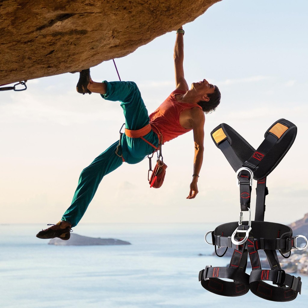 Full Body Roofing Harnesses Fall Protection Harness With Adjustable ...