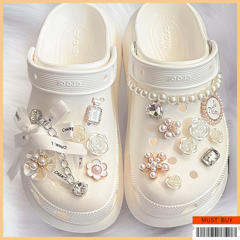 Clog charm & Button Accessories | Aksesori Kasut Clog Wanita Comel ...
