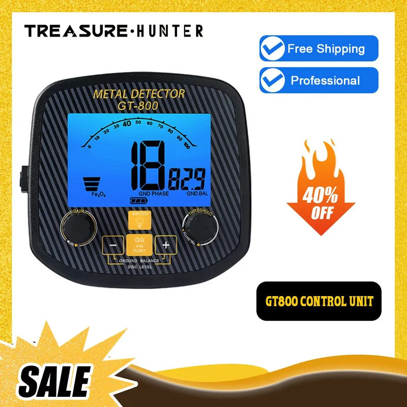 Treasure Hunter GT800 Metal Detector Control Unit Only | Shopee Malaysia