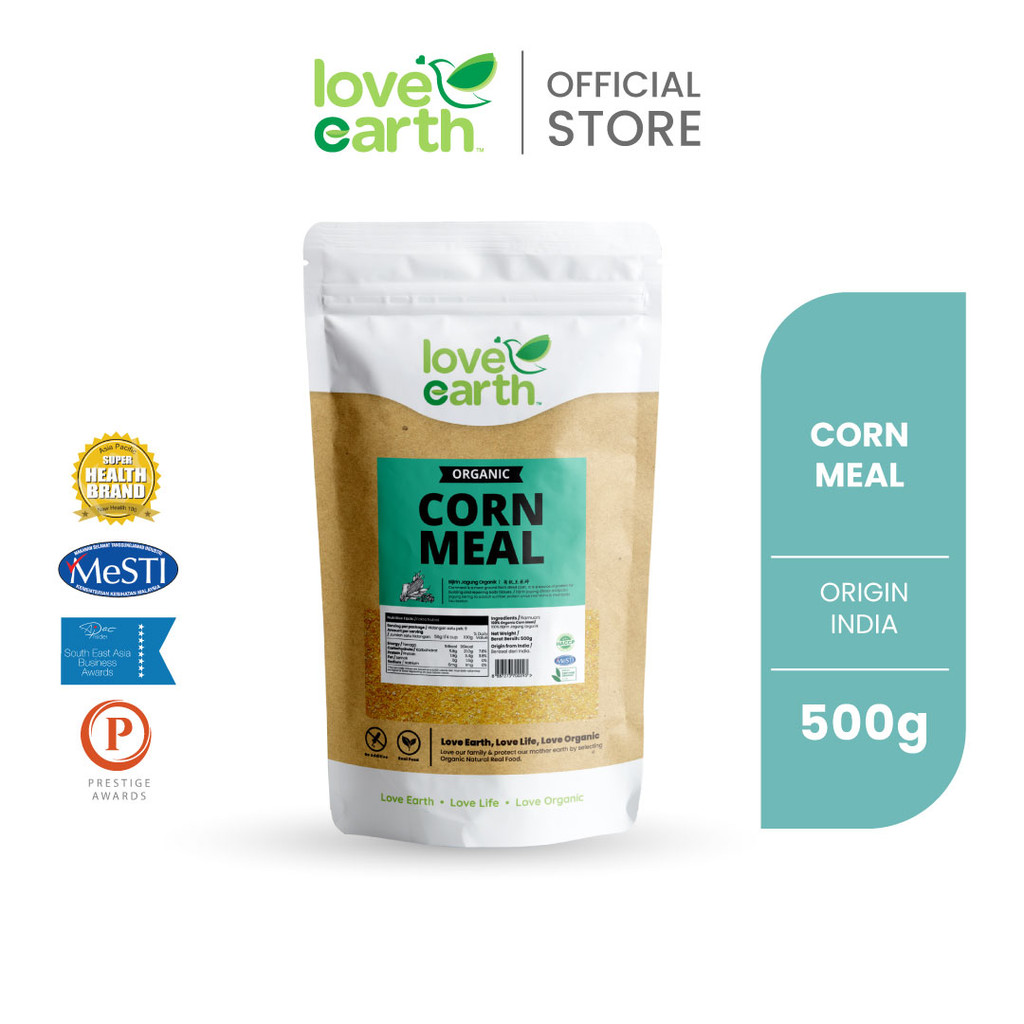 Organic Corn Meal 500g | Shopee Malaysia