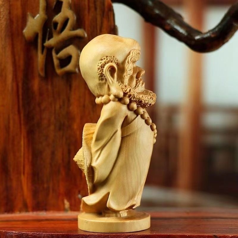 Yaba Wood Carving Bodhidharma Hand Playing Documents Documents Playing ...