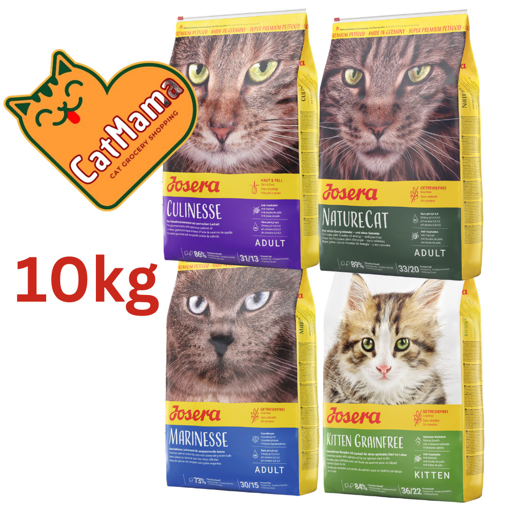 (EXP 04/2025) JOSERA CAT FOOD 10KG - KITTEN/ MARINESSE/ CULINESSE ...