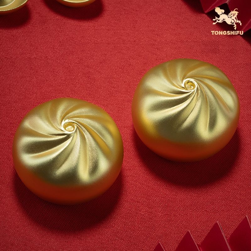 Bronze Master Desktop Study Office Decorations Fu Bao Steamed Steamed ...