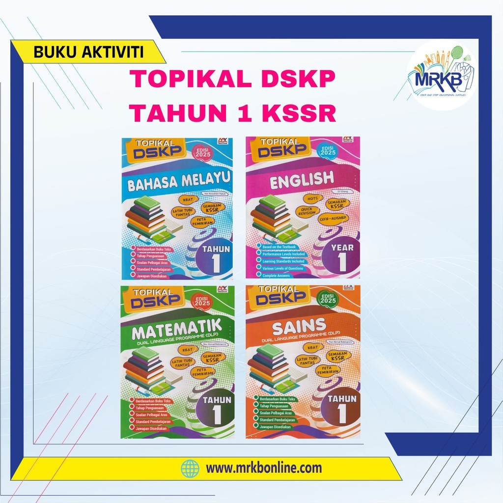 TOPIKAL DSKP TAHUN 1 KSSR | Shopee Malaysia