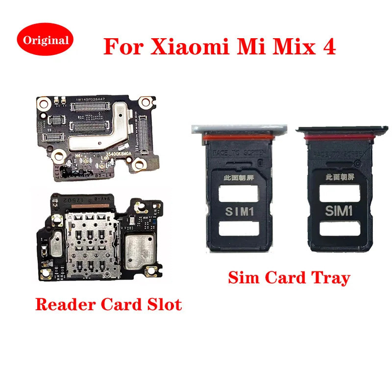 Original For Xiaomi MI MIX 4 SIM/SD Card Tray Holder Reader Card Slot ...