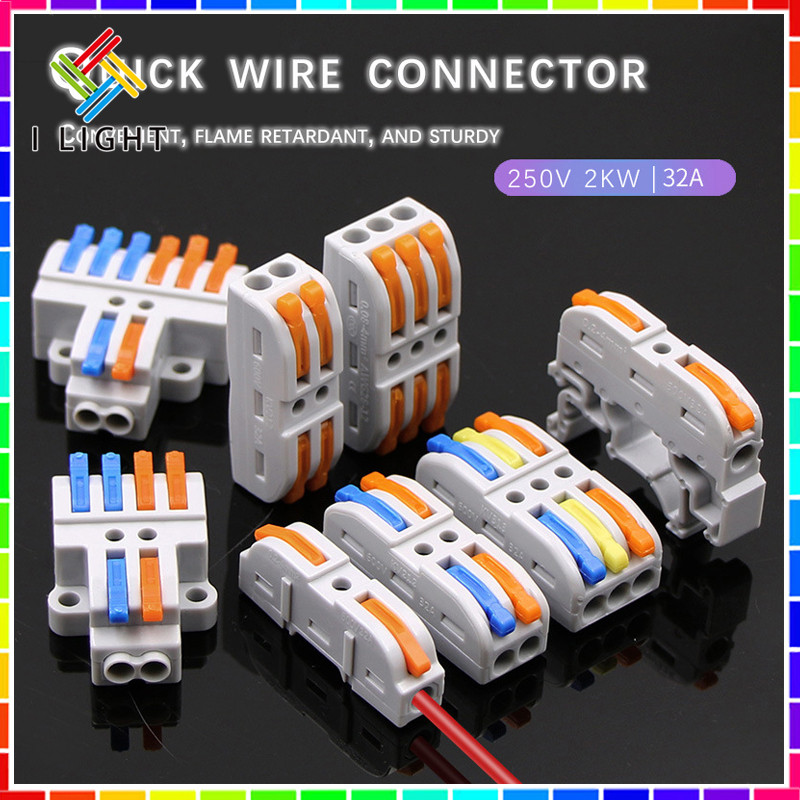 Quick Wire Terminal Connector Wiring Cable Connector Wire connector ...
