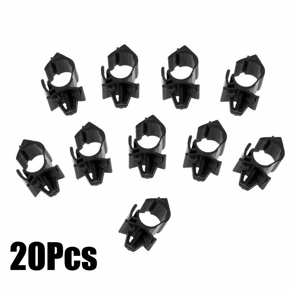 Motorland 20Pcs Car Wiring Harness Fastener Lock Wire Cable Hose Clips ...