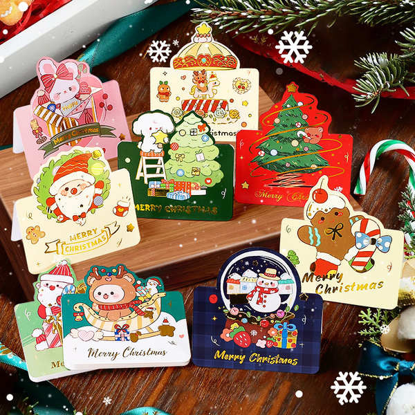 christmas card Kad ucapan Krismas Kad ucapan tiga dimensi Kad Hari ...