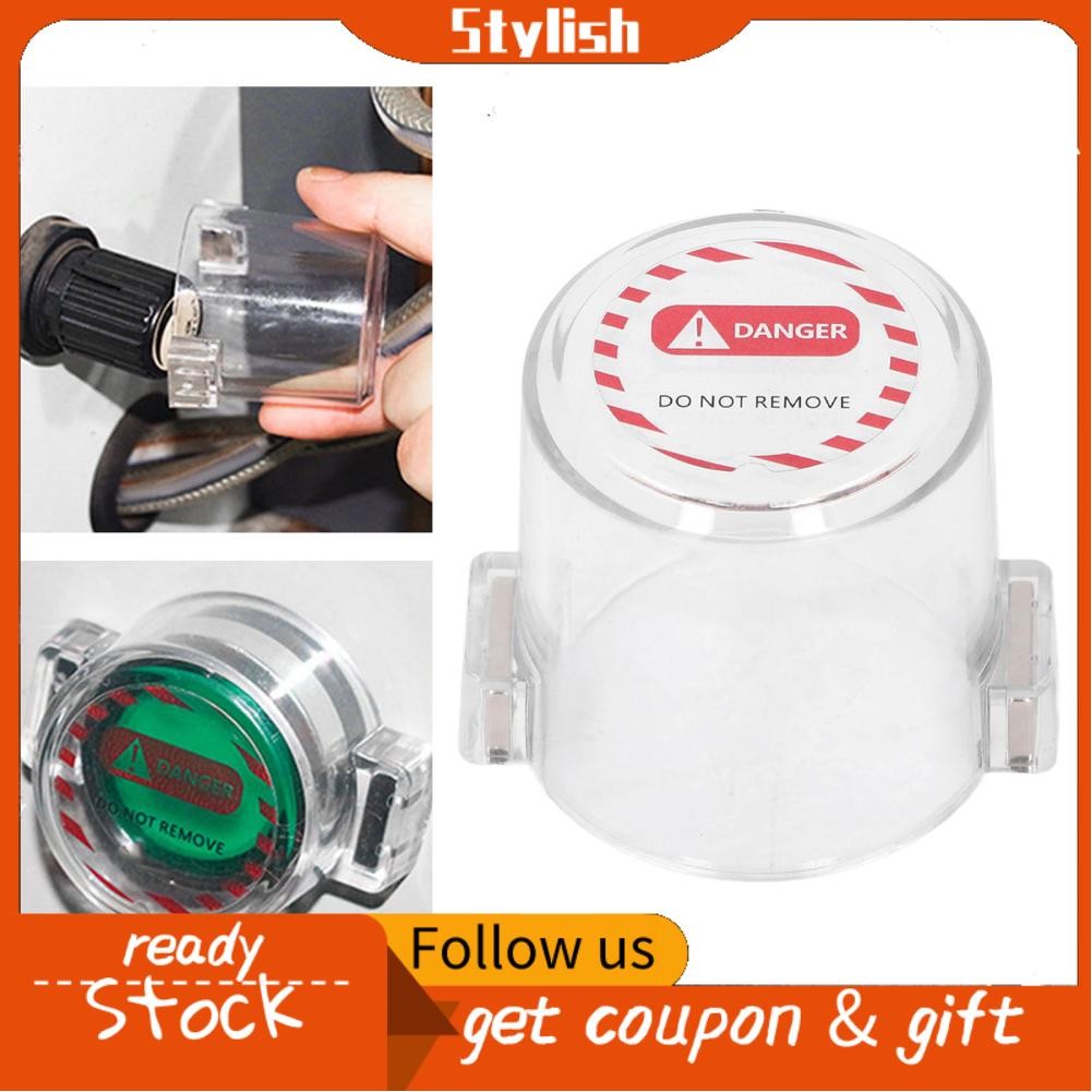 Stylish365 Magnetic Emergency Stop Switch Cover Push Button Lockout ...
