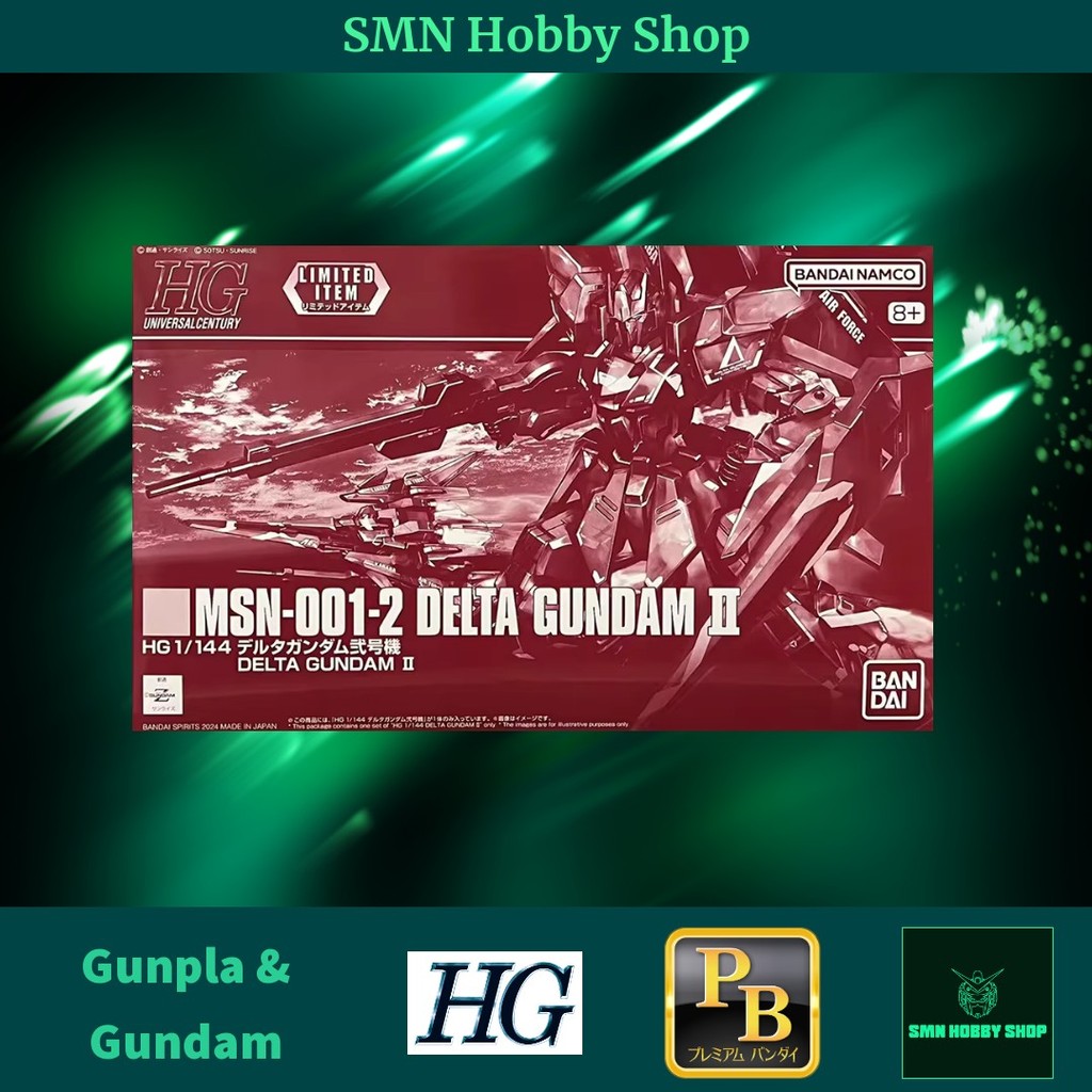 HG 1/144 MSN-001-2 Delta Gundam II Gunpla Gundam Toys Plastic Model Kit ...