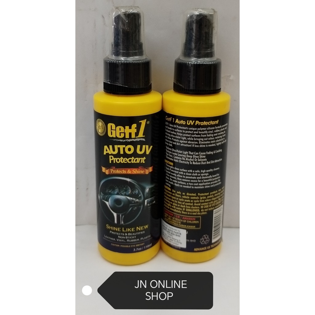 Getf 1 Auto UV Protectant (110ml) | Shopee Malaysia