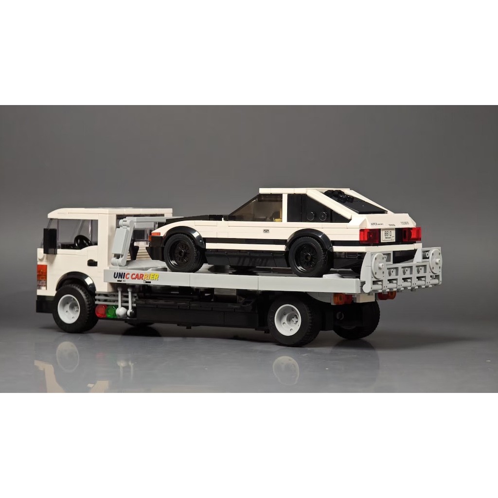 MYBRICKSTORE MOC Technic Speed AE86 Trueno Flatbed Tow Truck Model ...