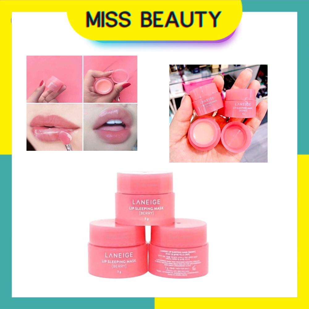 Laneige Lip Sleeping Mask EX Mini 3g (Chinese version) | Shopee Malaysia