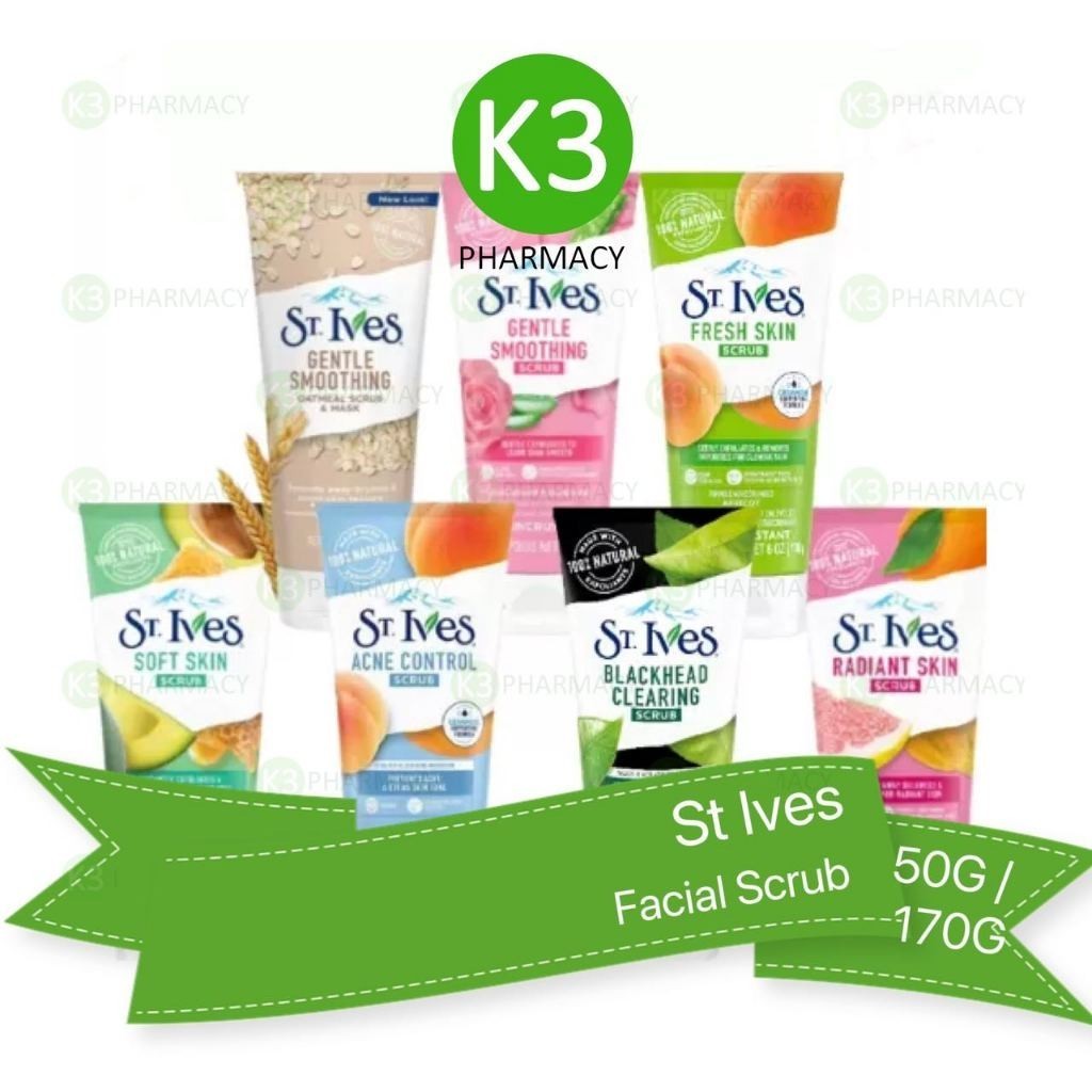 St Ives Face Scrub (50G /170G) | Shopee Malaysia