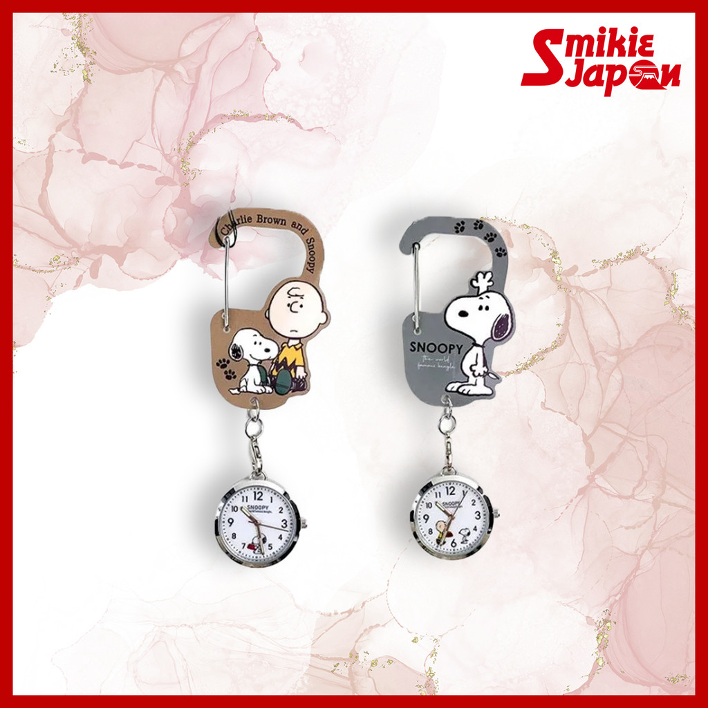 Field work PEANUTS Snoopy PNT022 Women's Pocket Watch Carabiner Watch - Direct From Japan ...