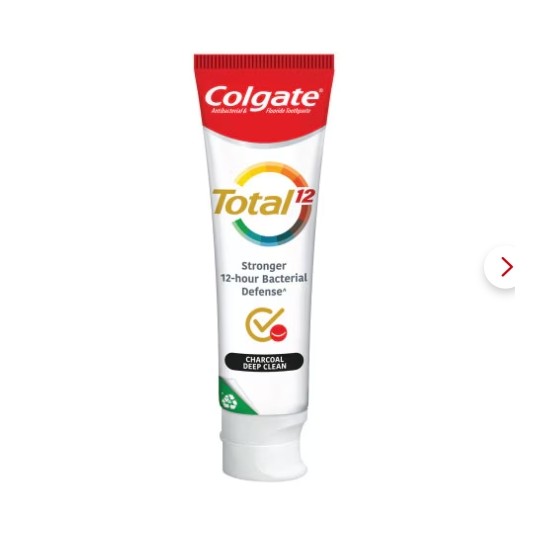 COLGATE Total Charcoal Deep Clean Toothpaste 110g 18g | Shopee Malaysia