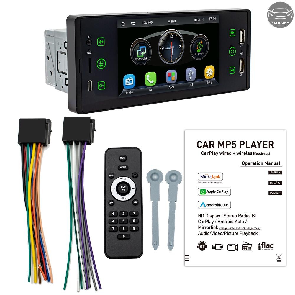 Portable 5in Multi-language Car MP5 Player Auto Multifunctional Car ...