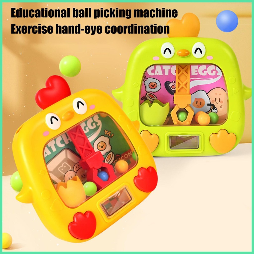 Claw Machine Toy Electronic Grabber Machine Chicken Claw Machine ...