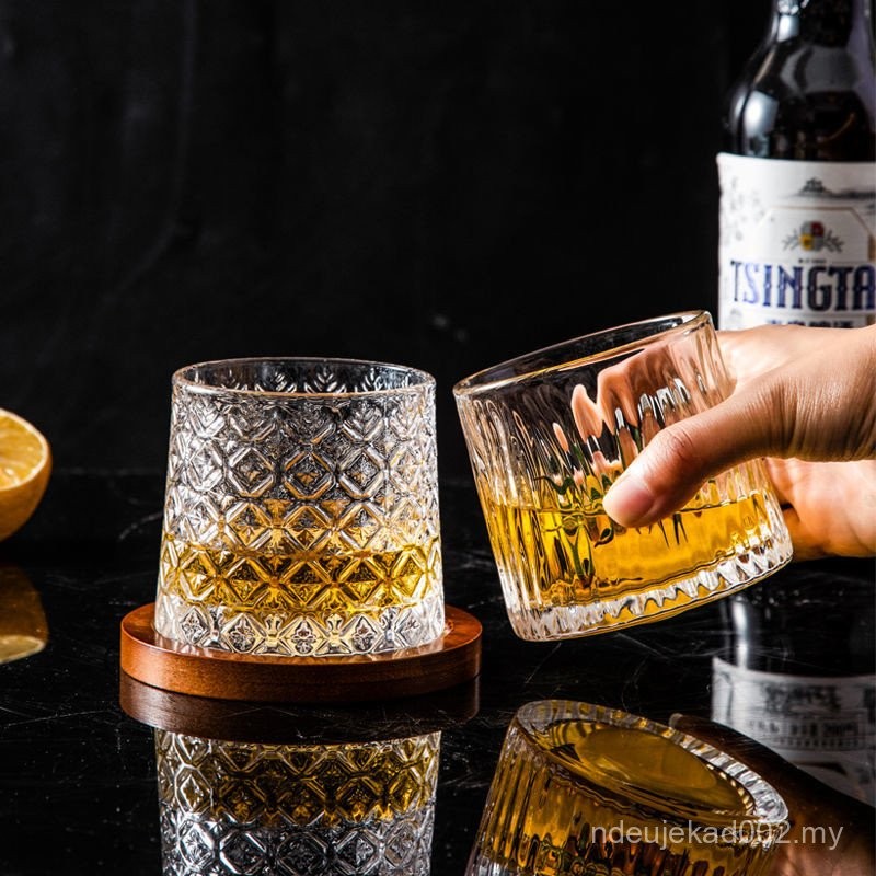 Wiski Crystal Glass memusing mengurangkan tekanan Cup Bar Glass Wine ...
