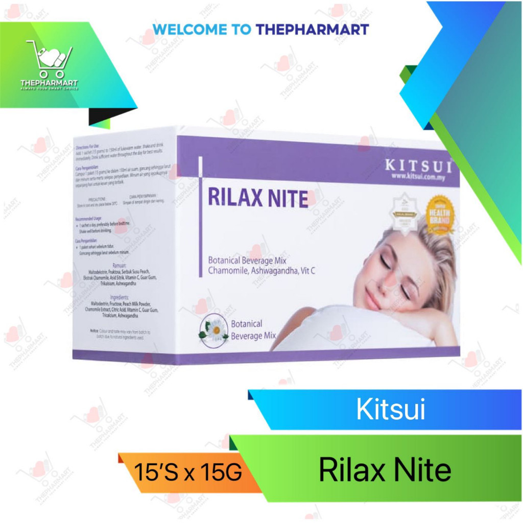 Kitsui Rilax Nite (15'S x 15G) | Shopee Malaysia