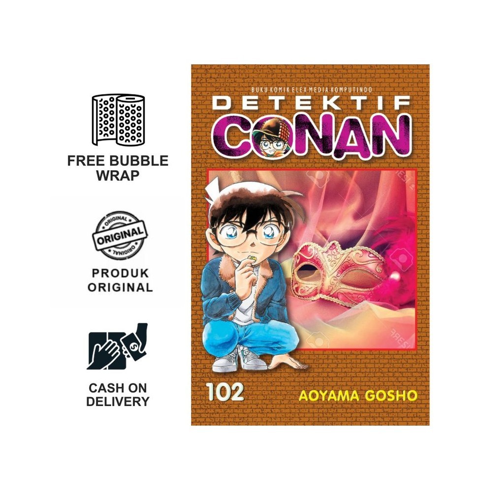 Detective Conan 102 Comics by Aoyama Gosho (M&C!) | Shopee Malaysia