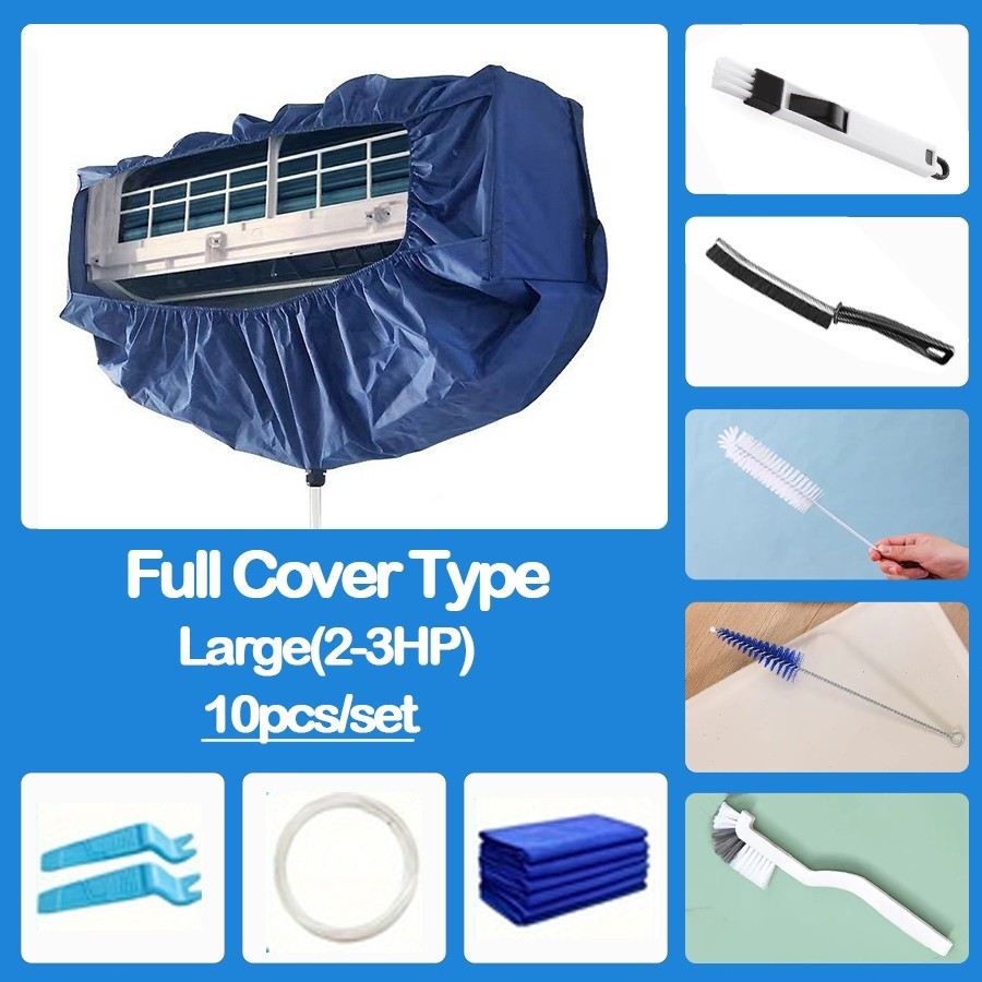 2-3 hp Aircon Cleaning Tool Aircond Cleaner Cover Airconditioner Clean ...