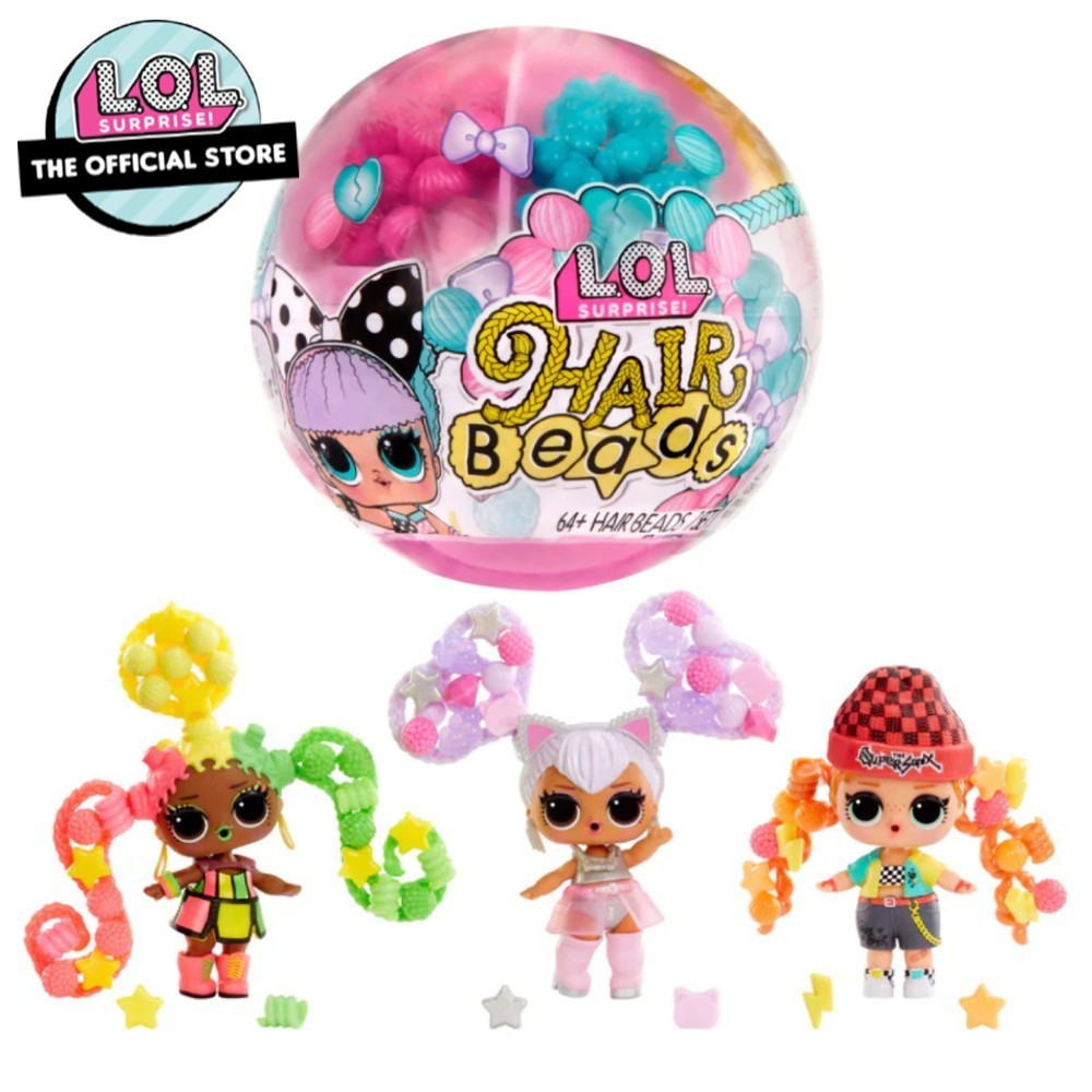 LOL Surprise Hair Beads Style My Hair Tots Doll With Accessories ...