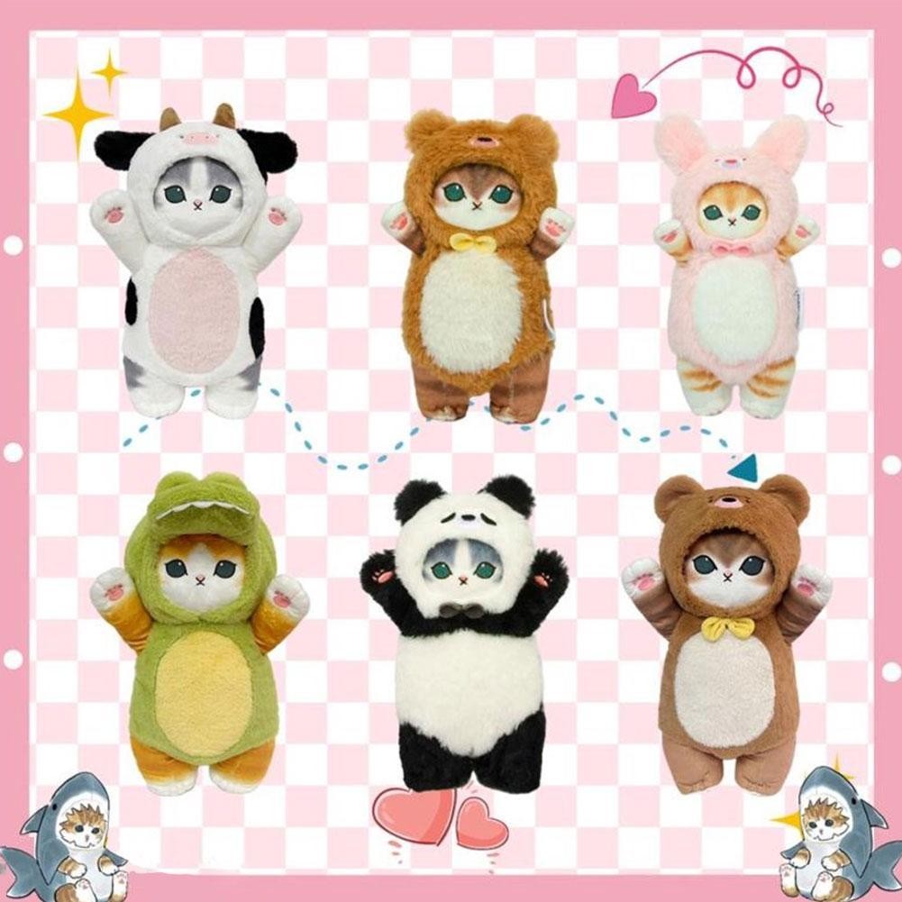 Cute Shark Cat Cosplay Animals Series 25cm Giant Kawaii Soft Stuffed ...