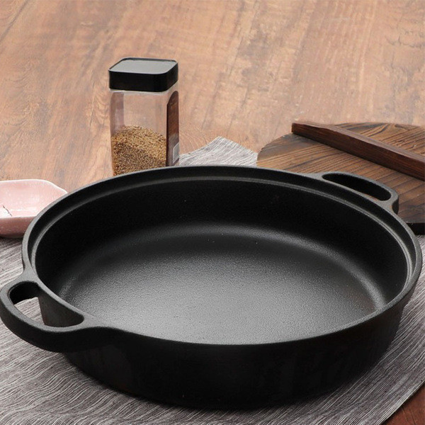 set kuali non stick kuali non stick Kuali besi babi tebal kuali besi ...