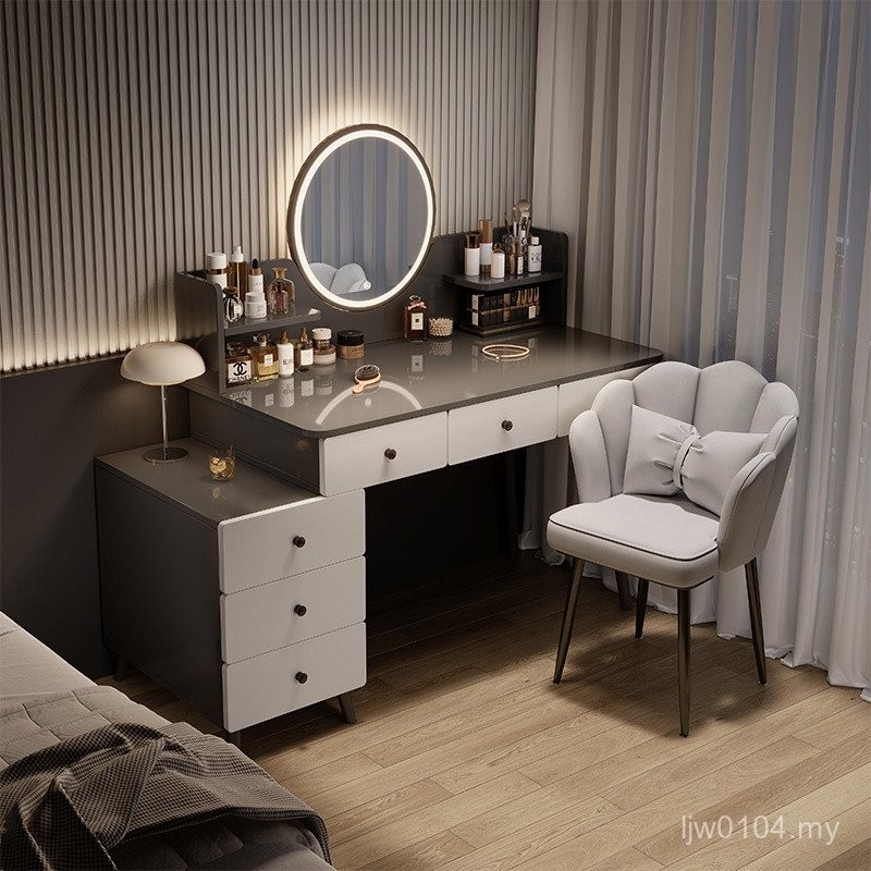 2024 Storage Cabinet Dressing Table Integrated Bedside Table Bedroom ...