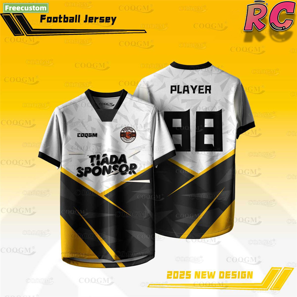 【Free Custom】 NFL-neck Design Unisex Virus jersey Custom name - Futsal ...