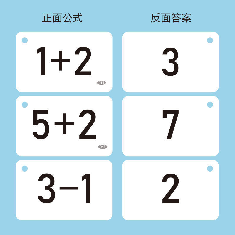 Multiplication Division Oral Arithmetic Question Card Small Connection ...