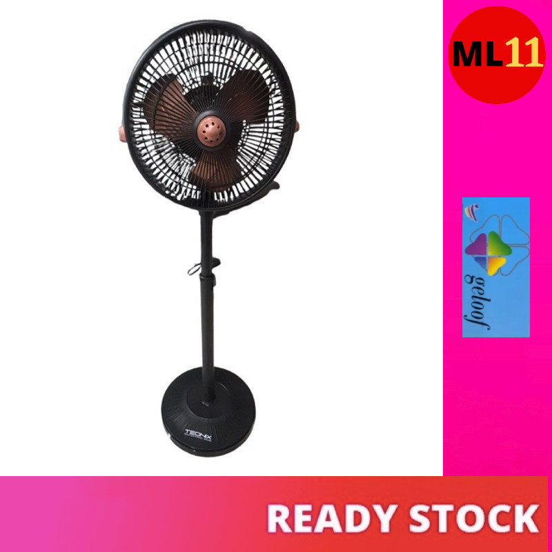 TEONIX (12’) Turbo Stand Fan / Adjustable Stand Fan / Kipas Angin (Gold ...