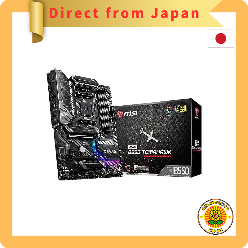 MSI MAG B550 TOMAHAWK Motherboard ATX [Equipped with AMD B550 Chipset ...