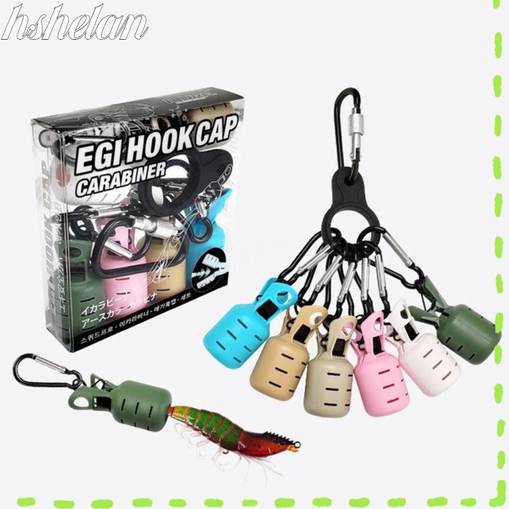 [Local delivery] HSHELAA 6pcs Kits Bait Protector, With Carabiner ...