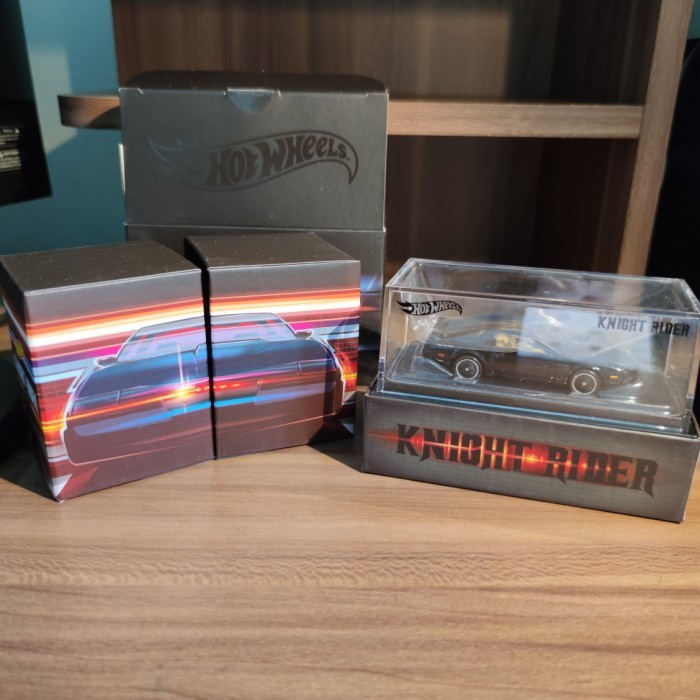 Hot wheels sdcc san diego comic con knight rider kitt marvel rlc rare ...