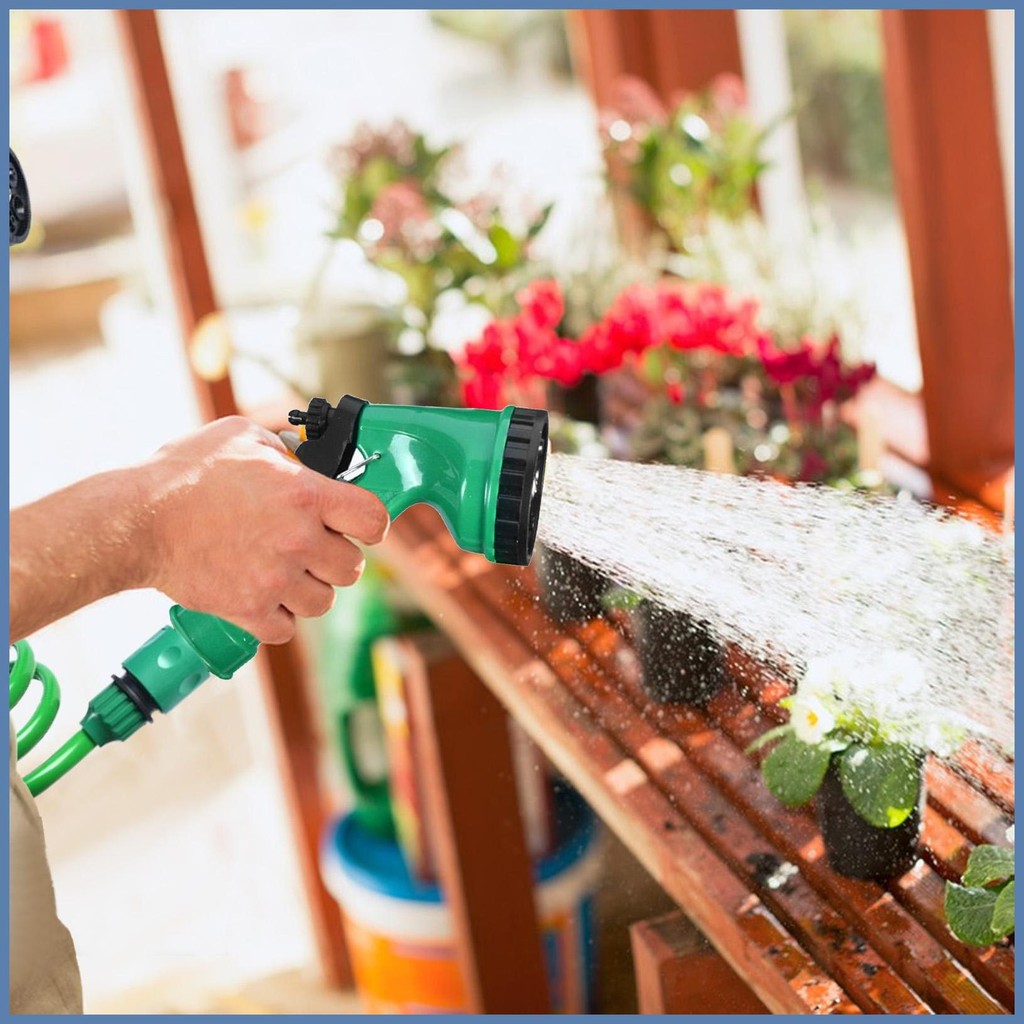 Expandable Garden Hose Water Hose Expandable with Nozzle 5 Watering ...